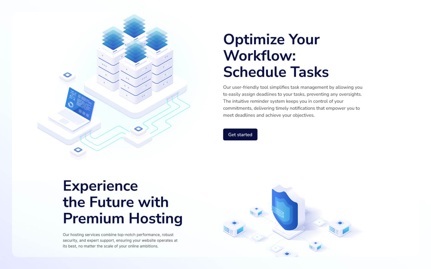 DataHub - Technology HTML5 Responsive Website Template