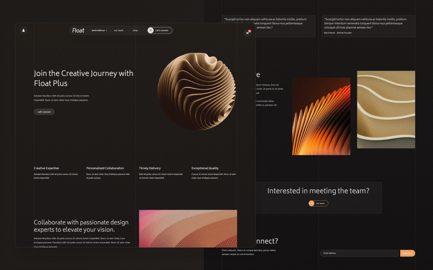 Float Plus - SaaS HTML5 Responsive Website Template