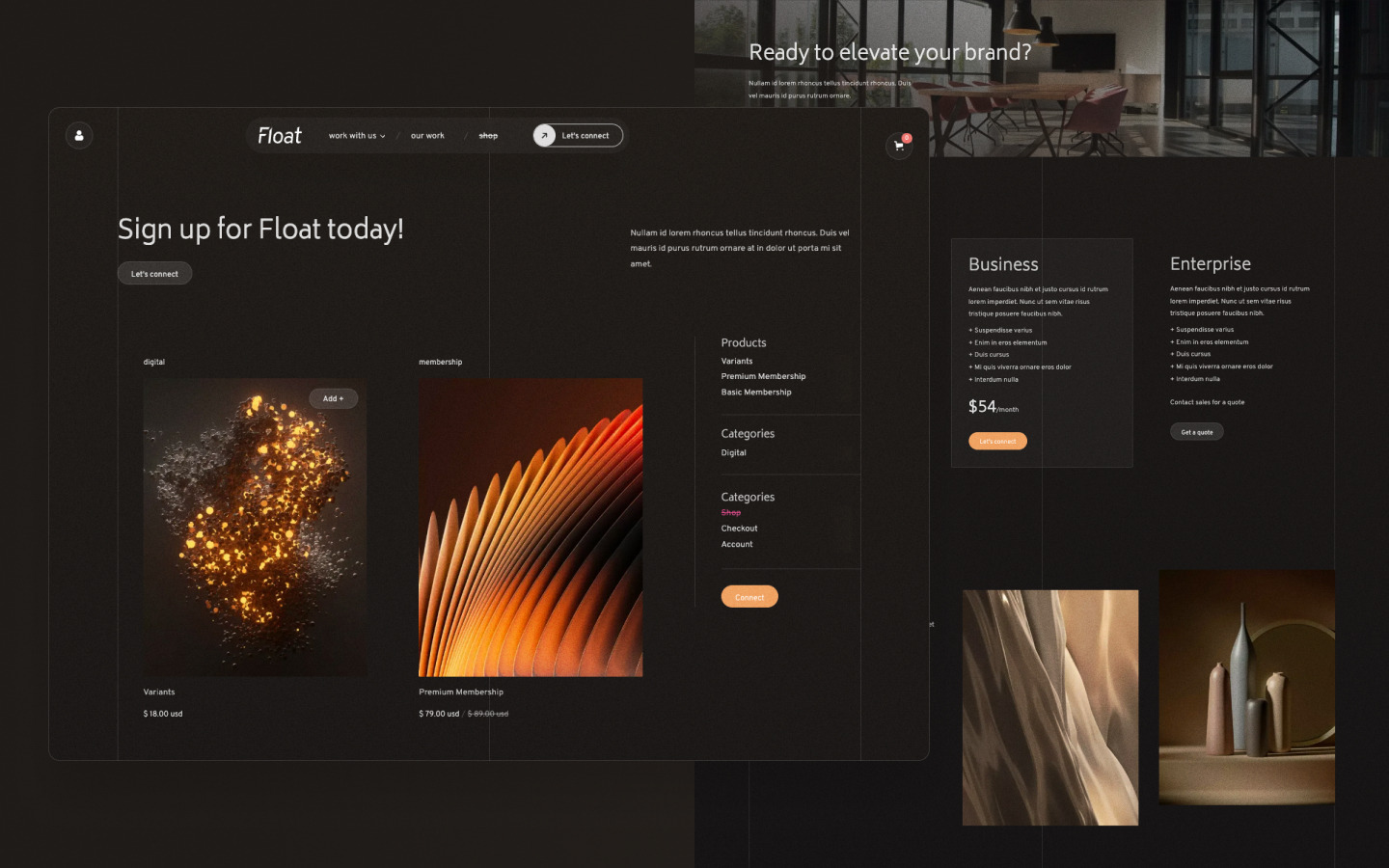 Float Plus - SaaS HTML5 Responsive Website Template