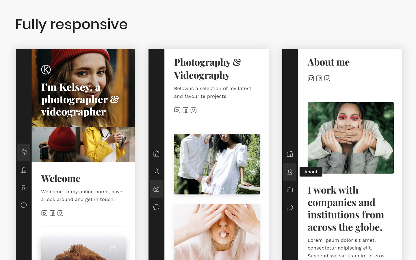 Photographa - Photography HTML5 Responsive Website Template
