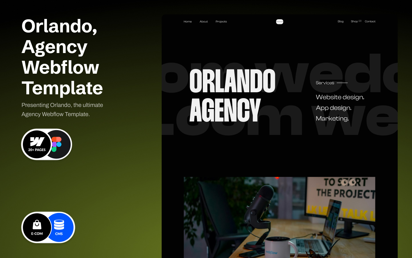 Orlando - Agency HTML5 Responsive Website Template