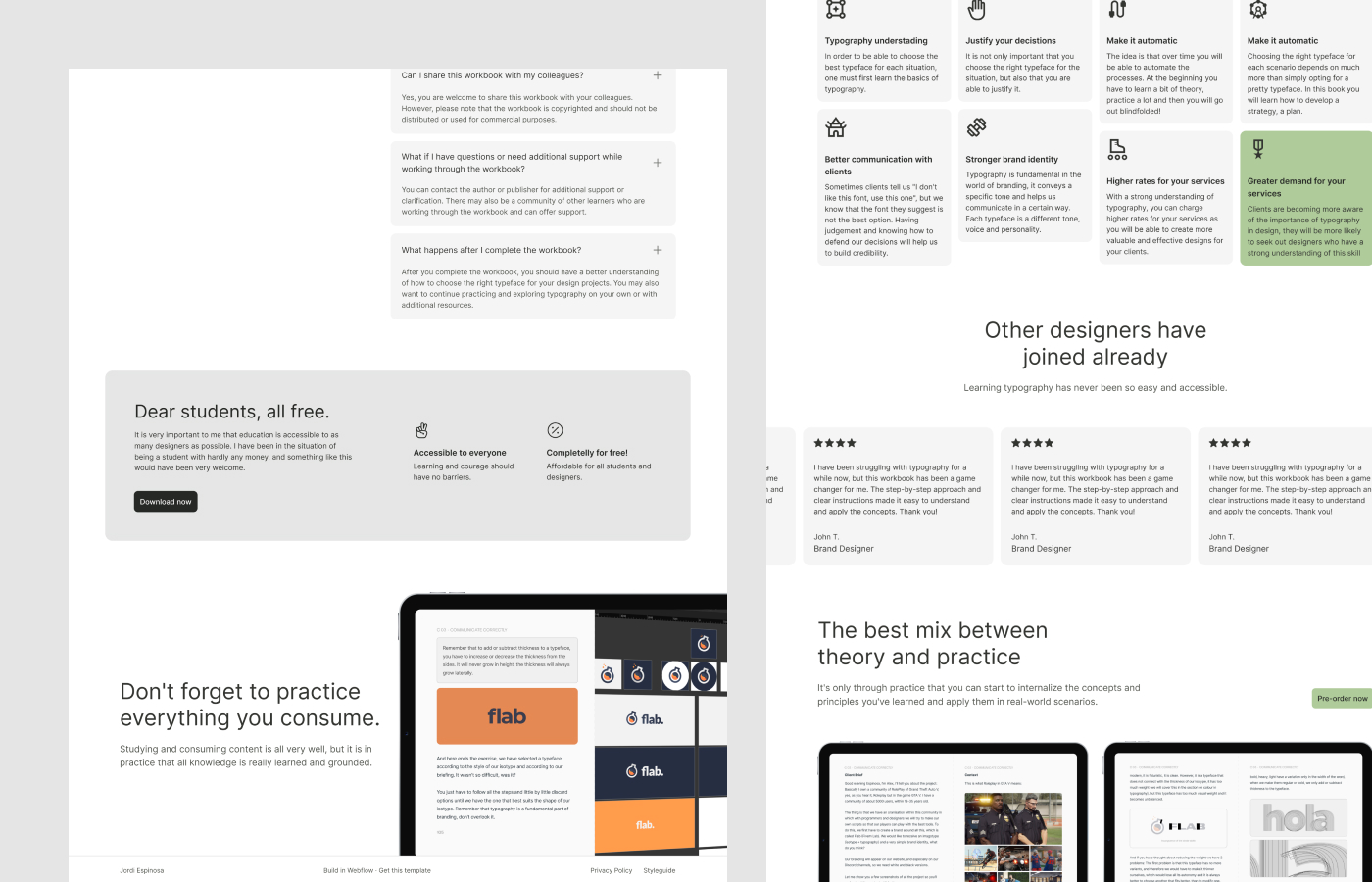 Book Landing Builder - One Page HTML5 Responsive Website Template