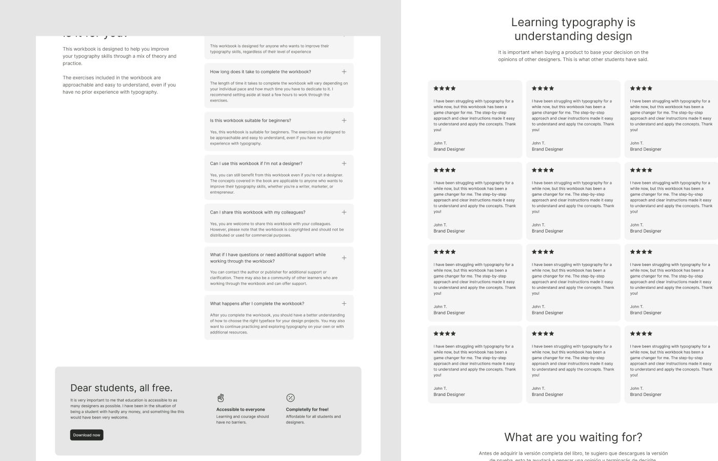 Book Landing Builder - One Page HTML5 Responsive Website Template