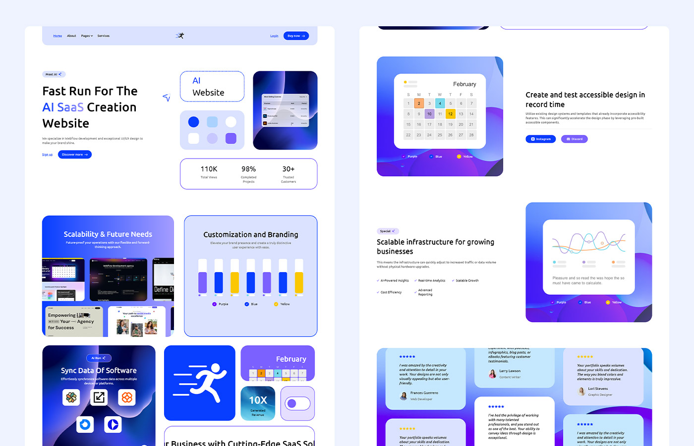 Sasrun - SaaS HTML5 Responsive Website Template