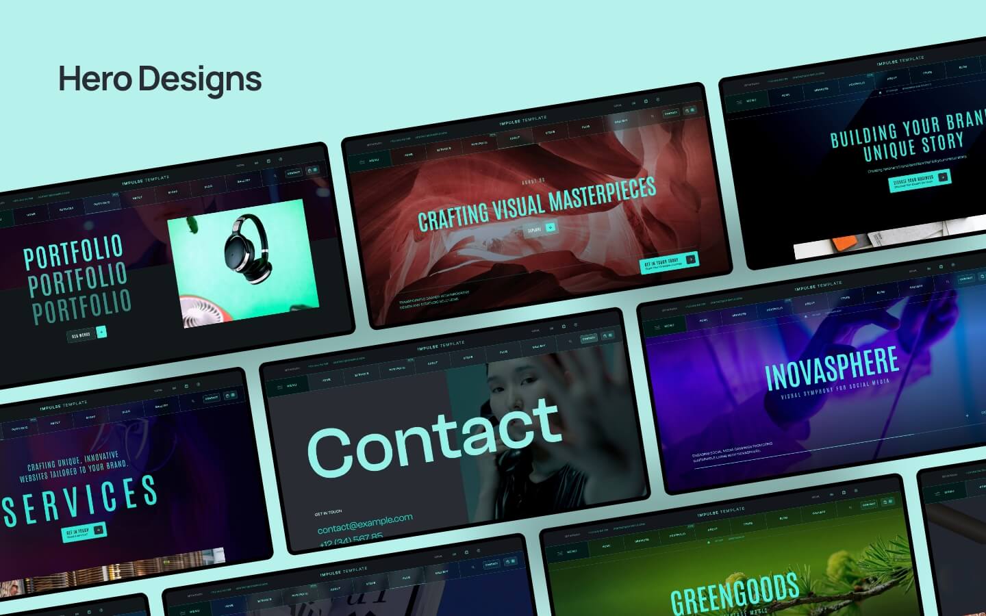 Impulse - Portfolio HTML5 Responsive Website Template