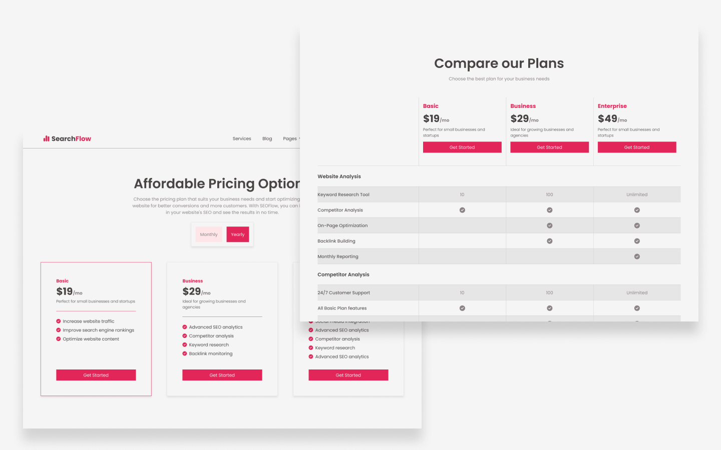 SearchFlow - Marketing HTML5 Responsive Website Template