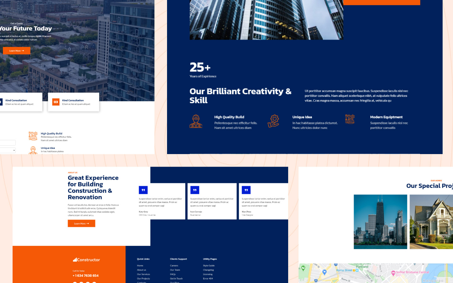 Constructor - Construction HTML5 Responsive Website Template