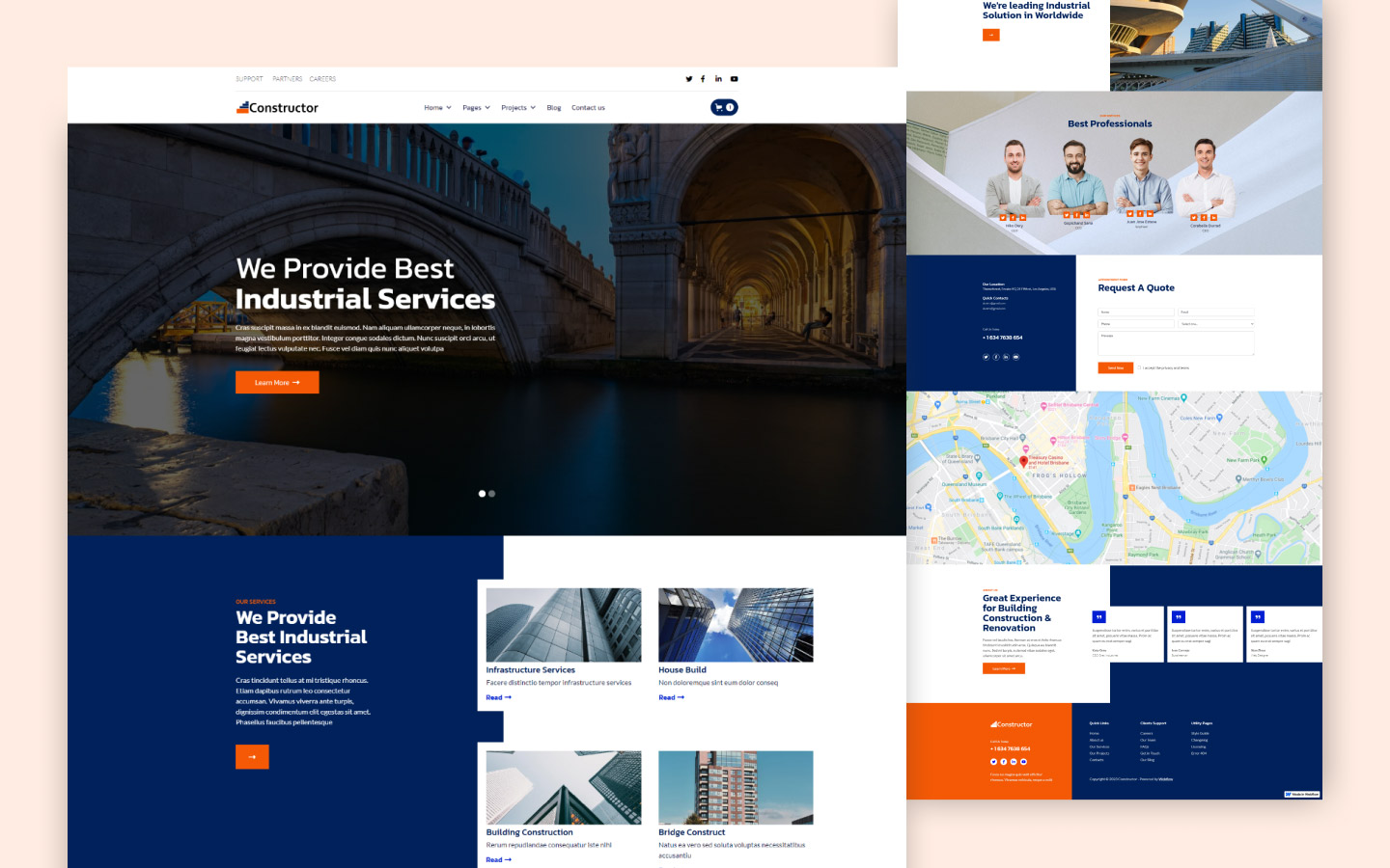 Constructor - Construction HTML5 Responsive Website Template
