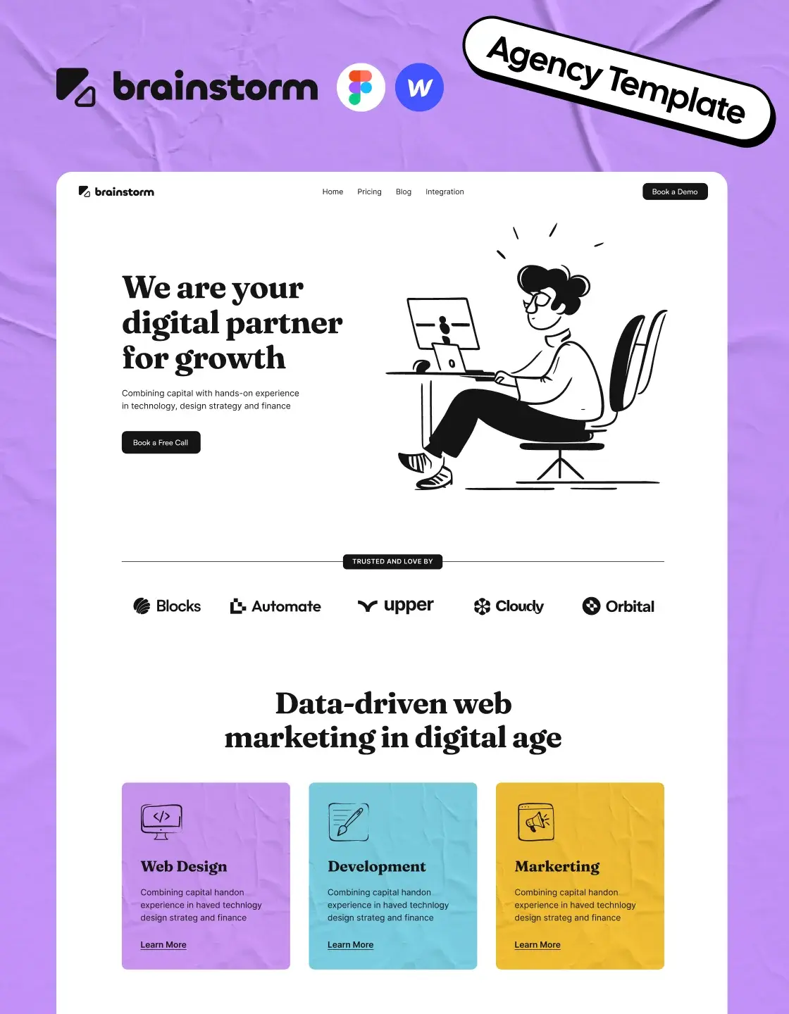 Brainstorm - Agency HTML5 Responsive Website Template