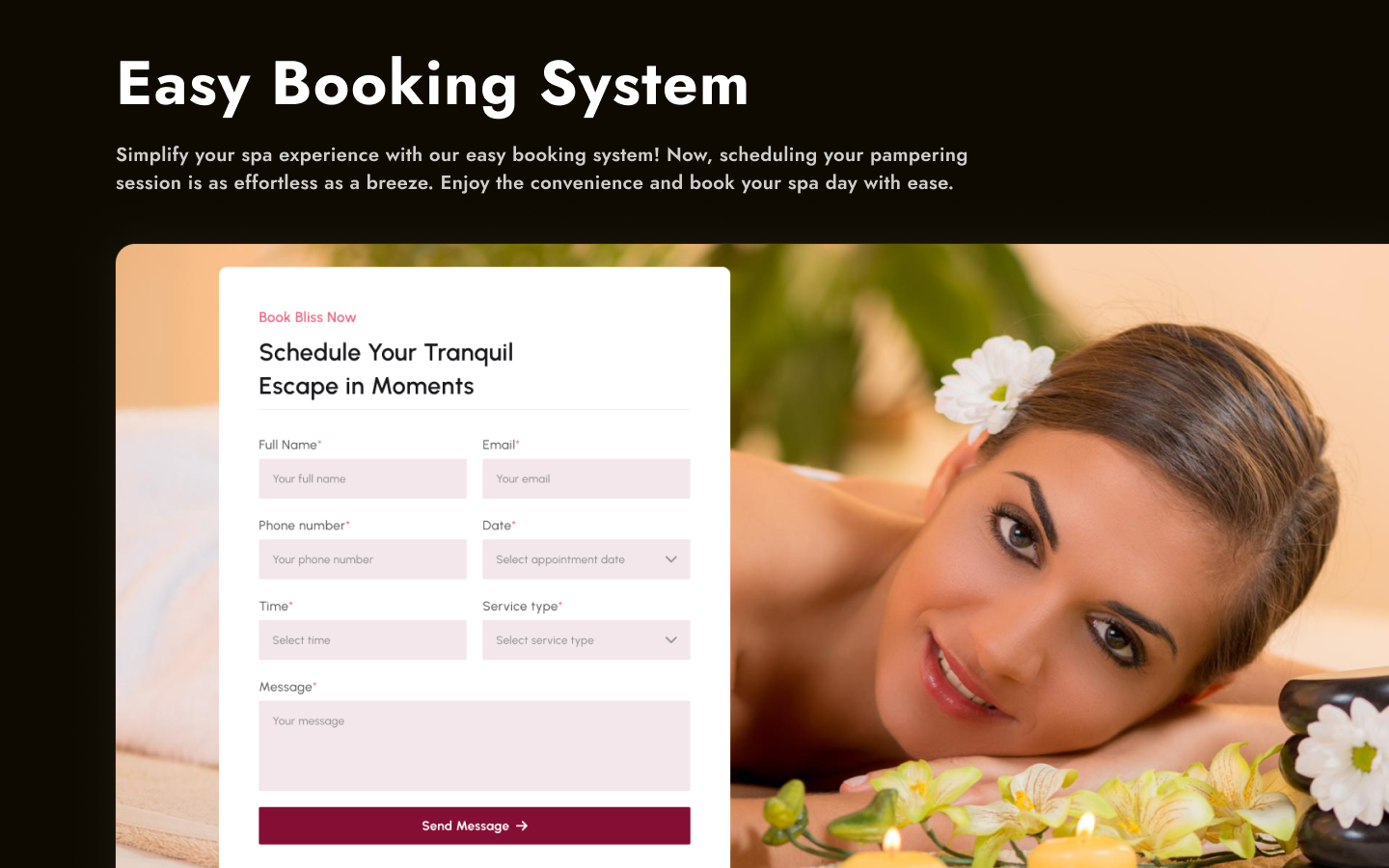 TNC Beauty Spa - Spa HTML5 Responsive Website Template