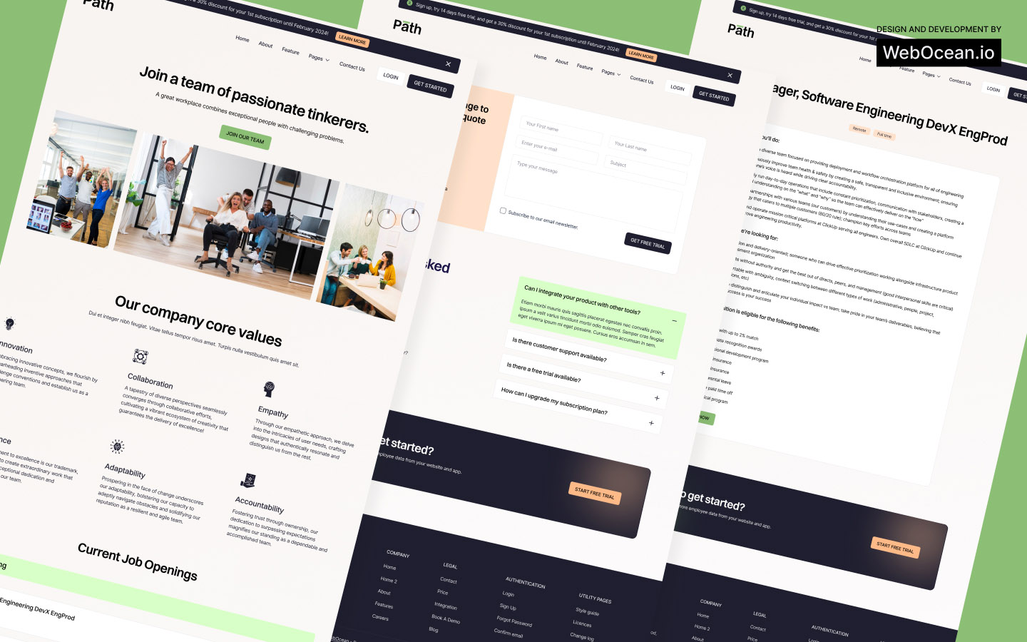 Patho - SaaS HTML5 Responsive Website Template
