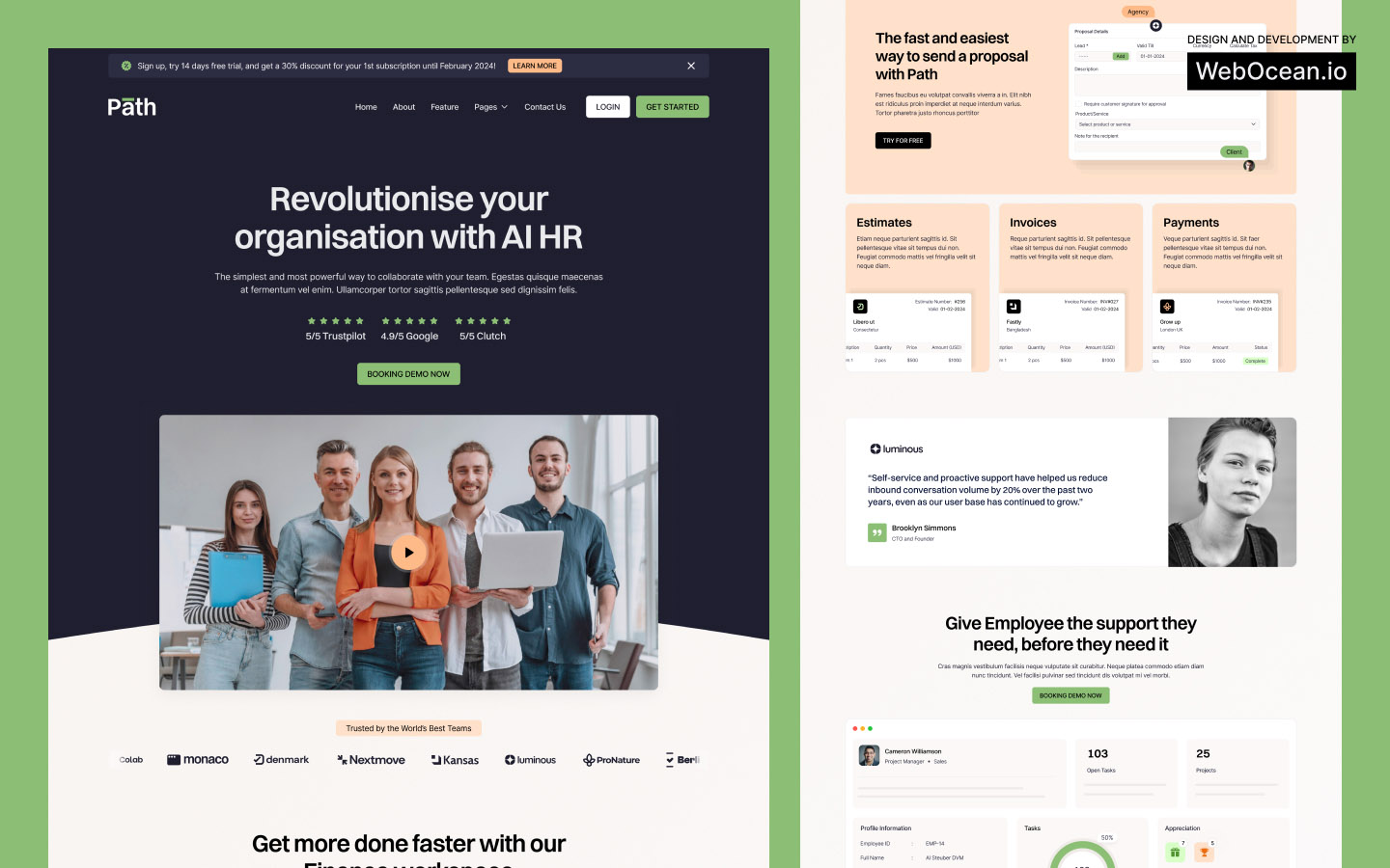 Patho - SaaS HTML5 Responsive Website Template