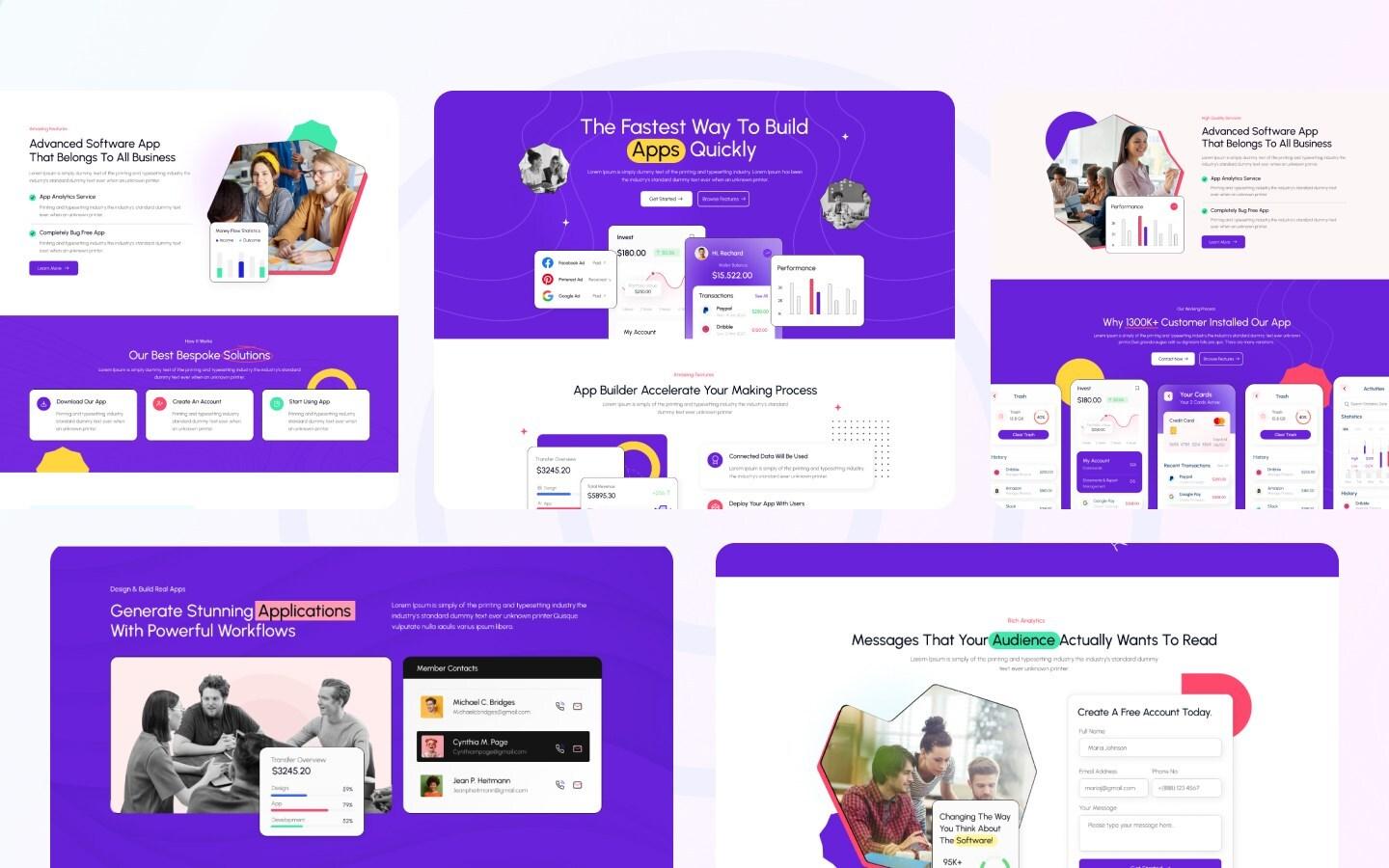 Aplon - App HTML5 Responsive Website Template
