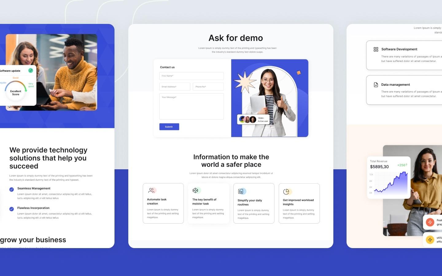 Zeta - Software HTML5 Responsive Website Template