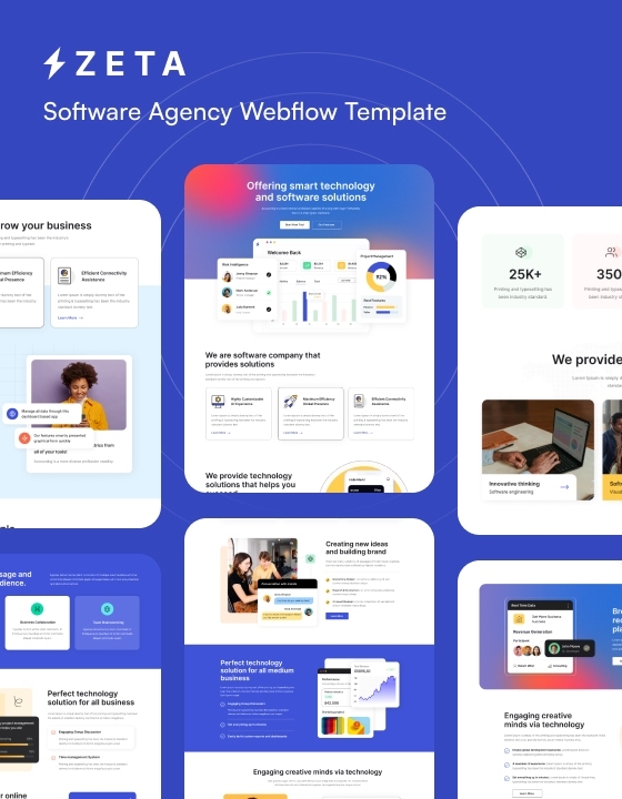 Zeta - Software HTML5 Responsive Website Template