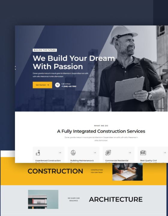 Konstruk - Construction HTML5 Responsive Website Template