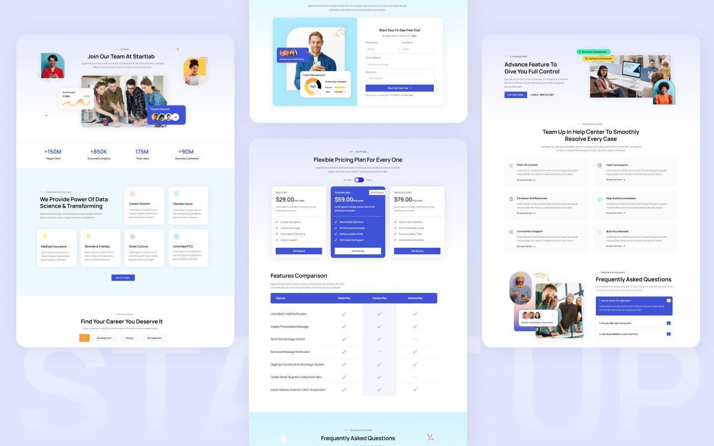 Startlab - Software HTML5 Responsive Website Template