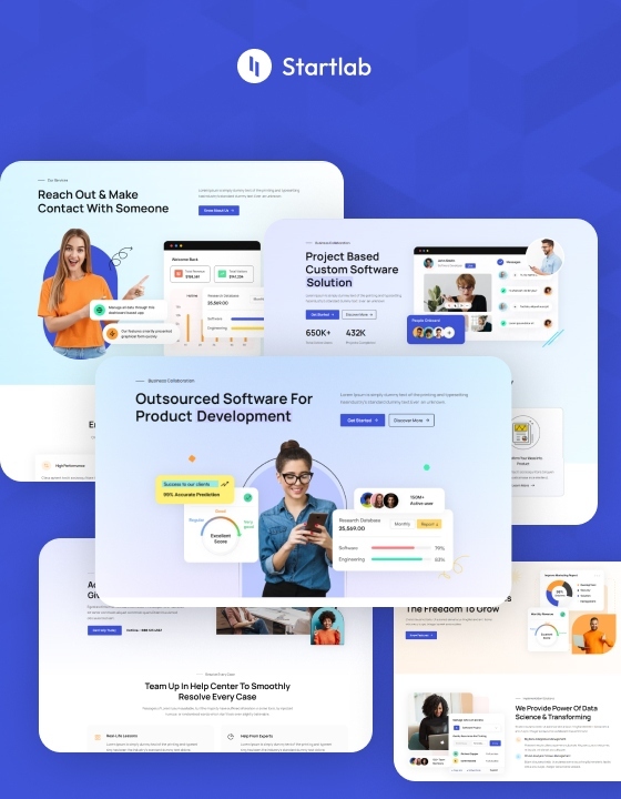 Startlab - Software HTML5 Responsive Website Template