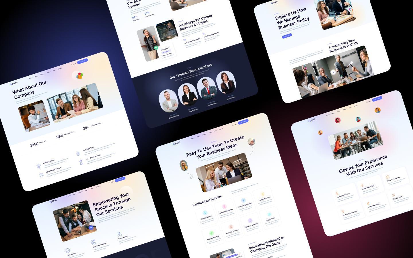 Apland - App HTML5 Responsive Website Template