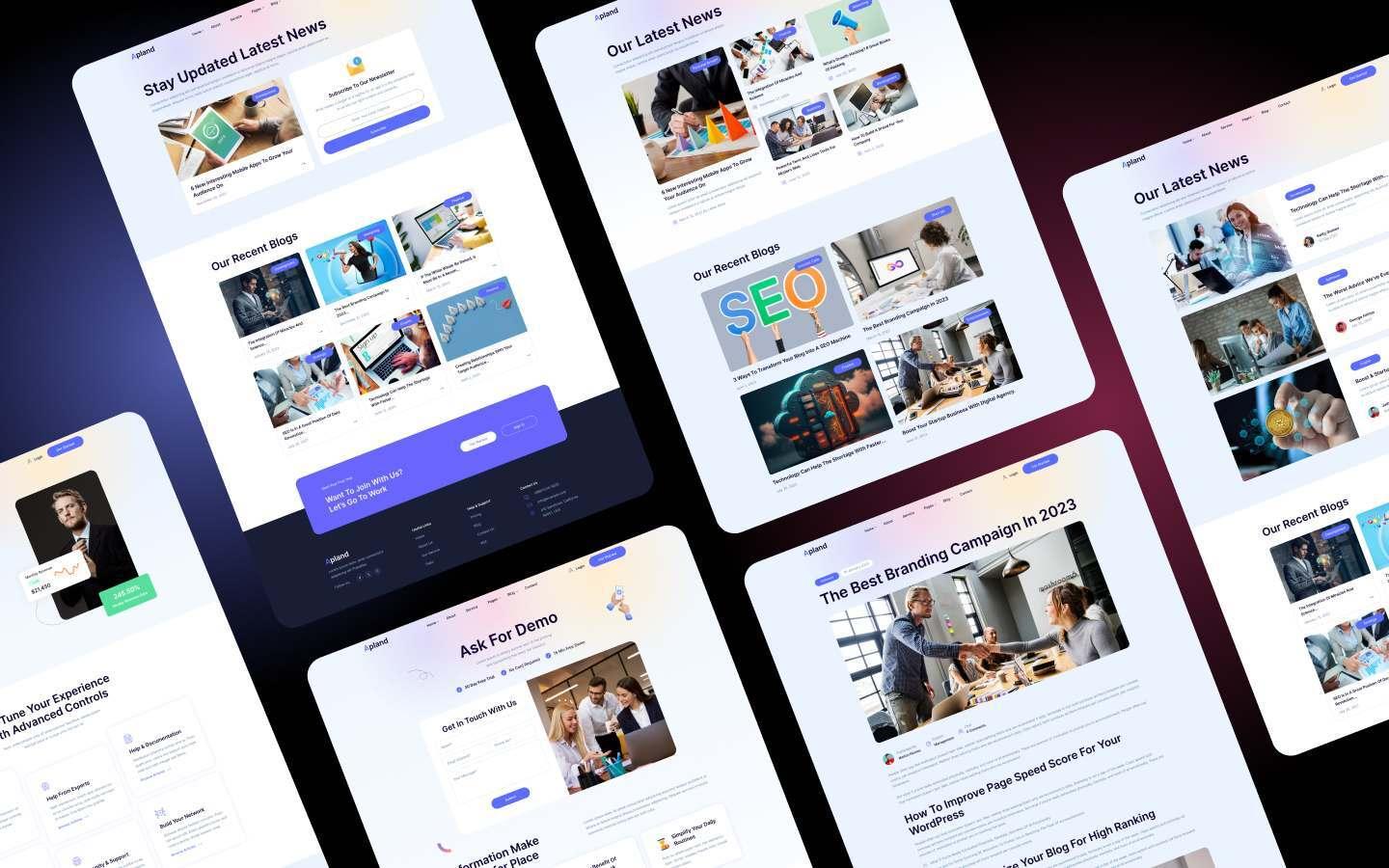 Apland - App HTML5 Responsive Website Template