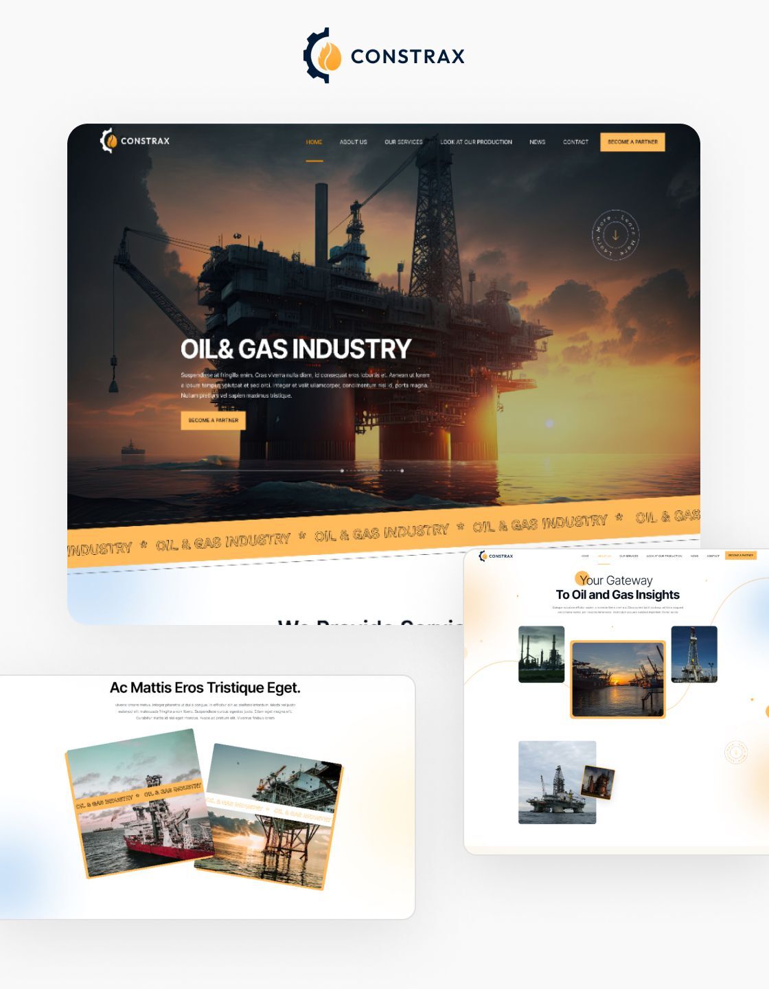 Constrax - Construction HTML5 Responsive Website Template