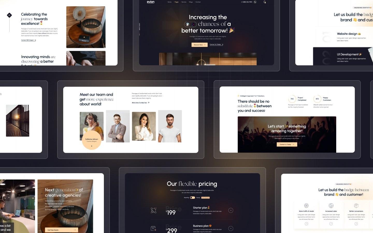 Evion - Creative HTML5 Responsive Website Template