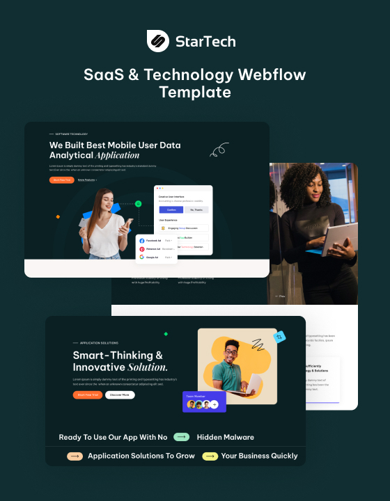Technology Website Templates & Examples | Download on Webflow