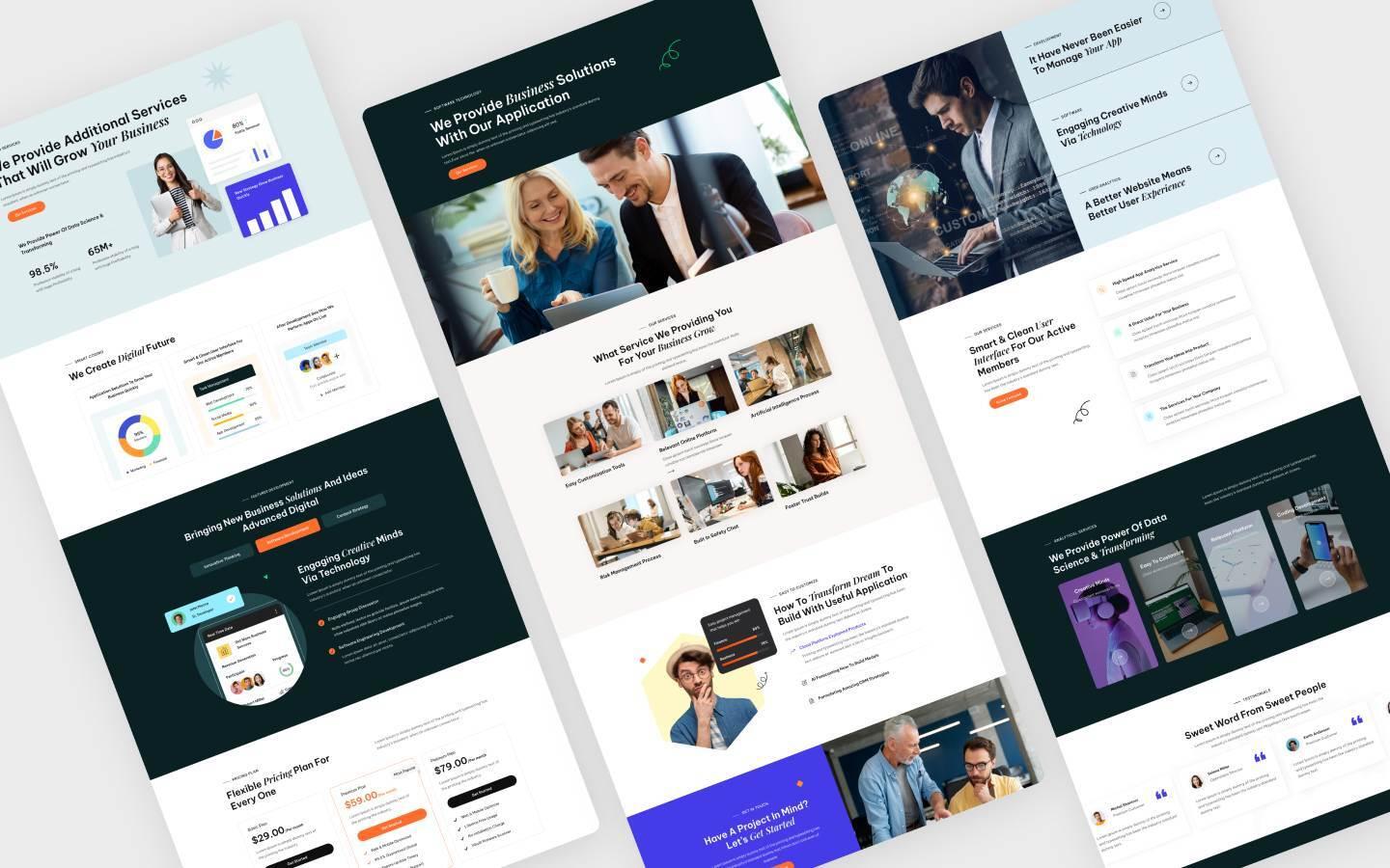 Startech - SaaS HTML5 Responsive Website Template
