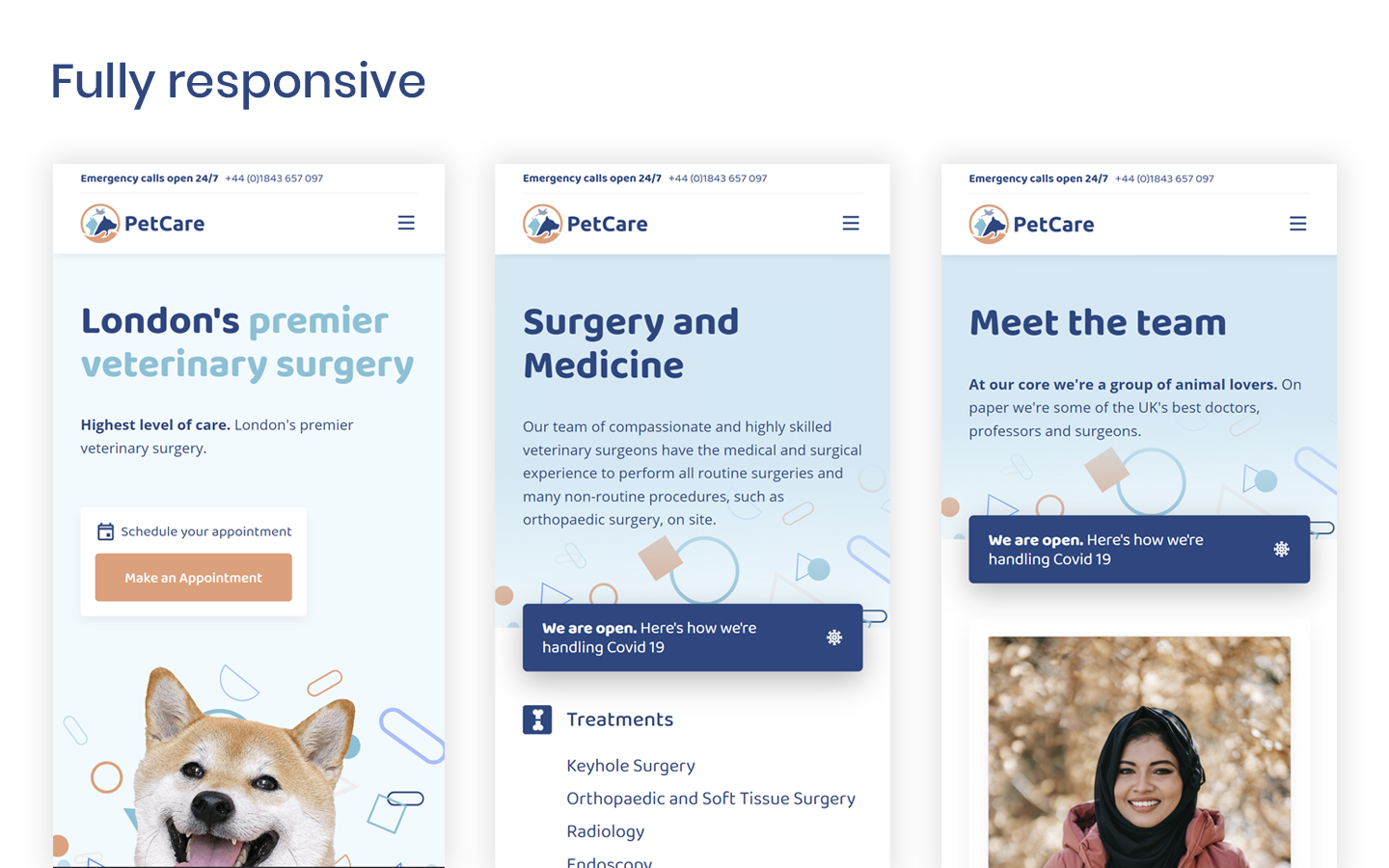 Pet Vets - Veterinary HTML5 Responsive Website Template