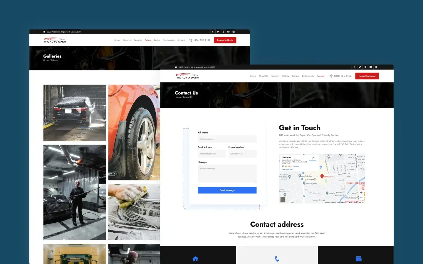 TNC Auto Wash CMS - Cars HTML5 Responsive Website Template