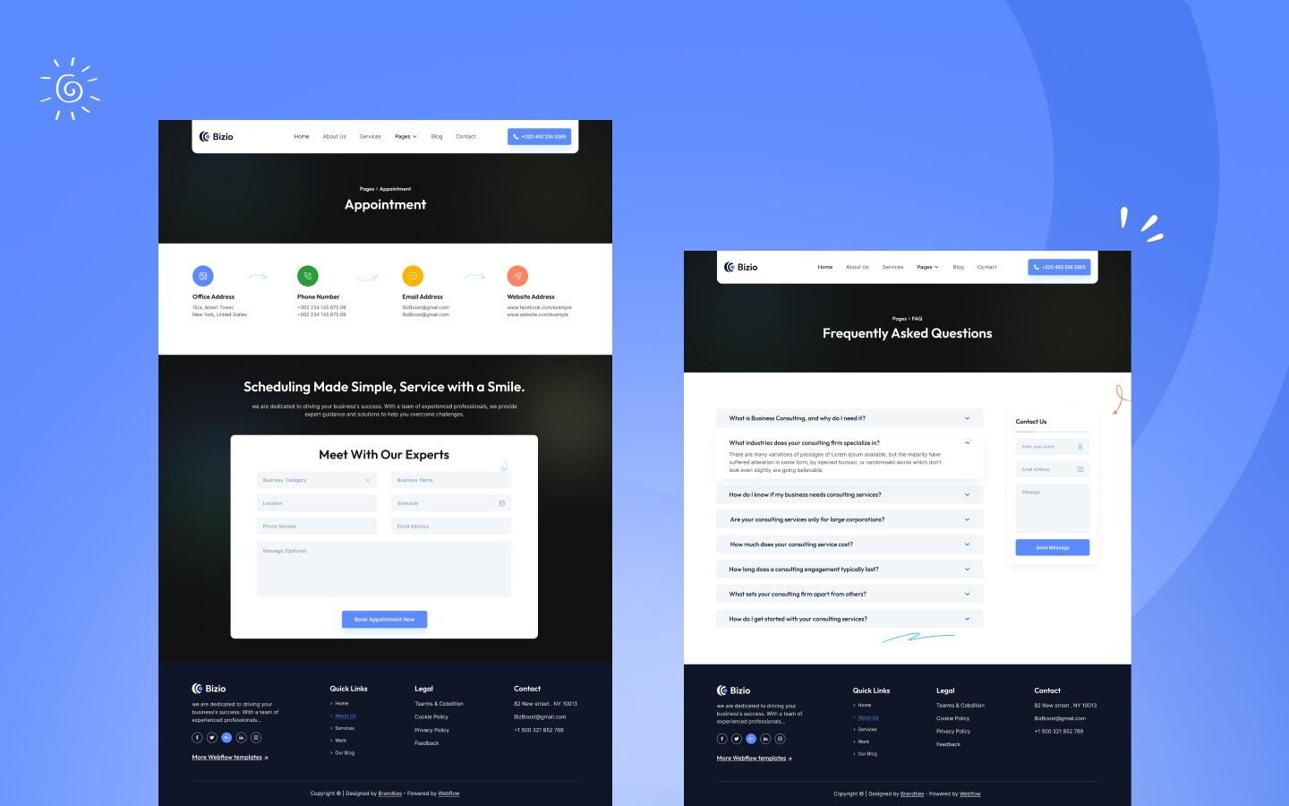 Bizio - Consulting HTML5 Responsive Website Template