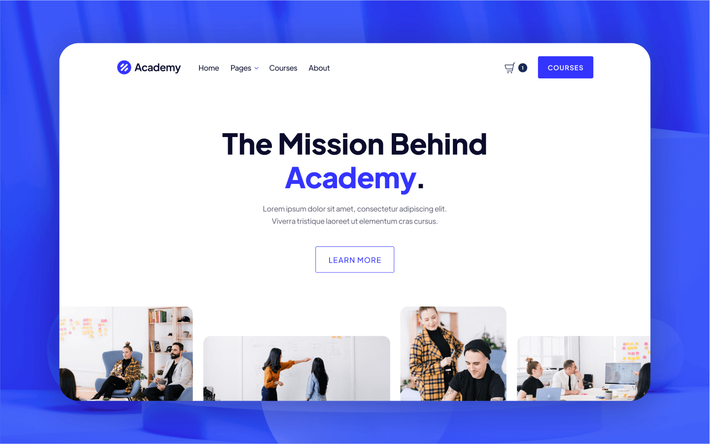 Academy - School HTML5 Responsive Website Template