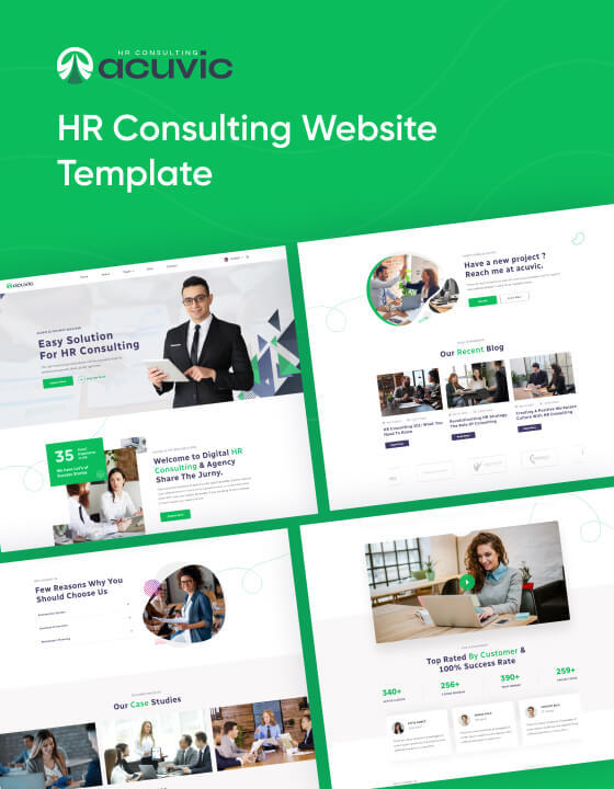 Acuvic - Consulting HTML5 Responsive Website Template