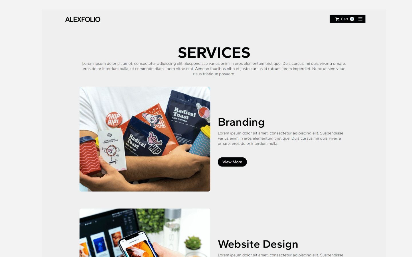 Alexfolio - Portfolio HTML5 Responsive Website Template