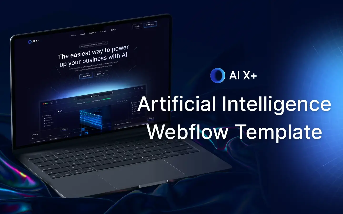 AI X+ - Technology HTML5 Responsive Website Template
