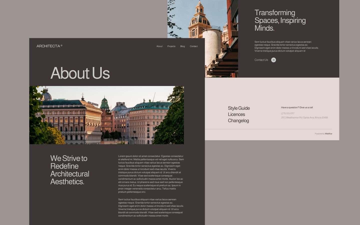 Architecta - Architecture HTML5 Responsive Website Template