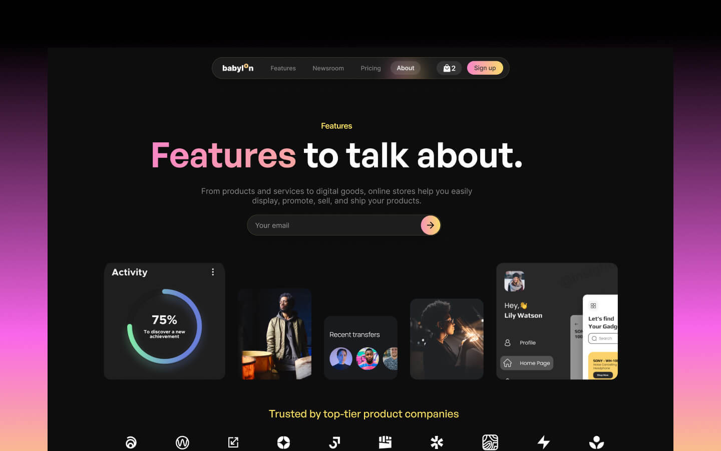 Babylon - SaaS HTML5 Responsive Website Template