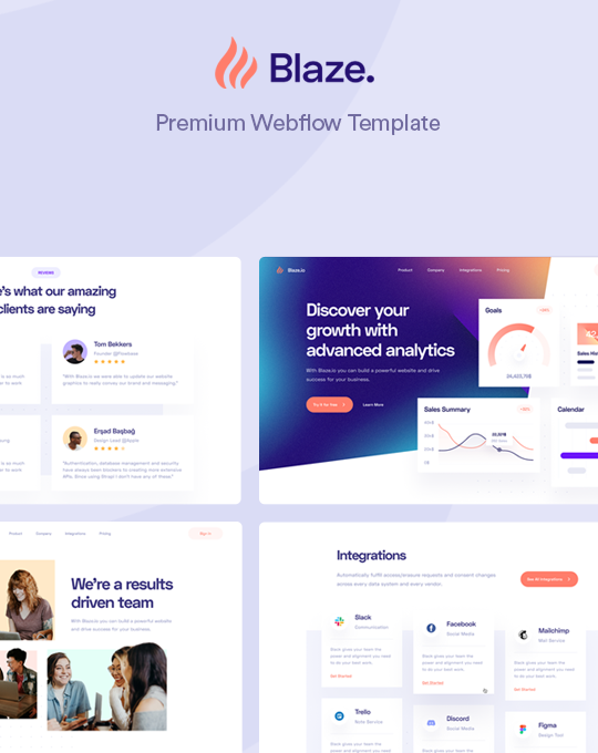 Blaze - Technology HTML5 Responsive Website Template