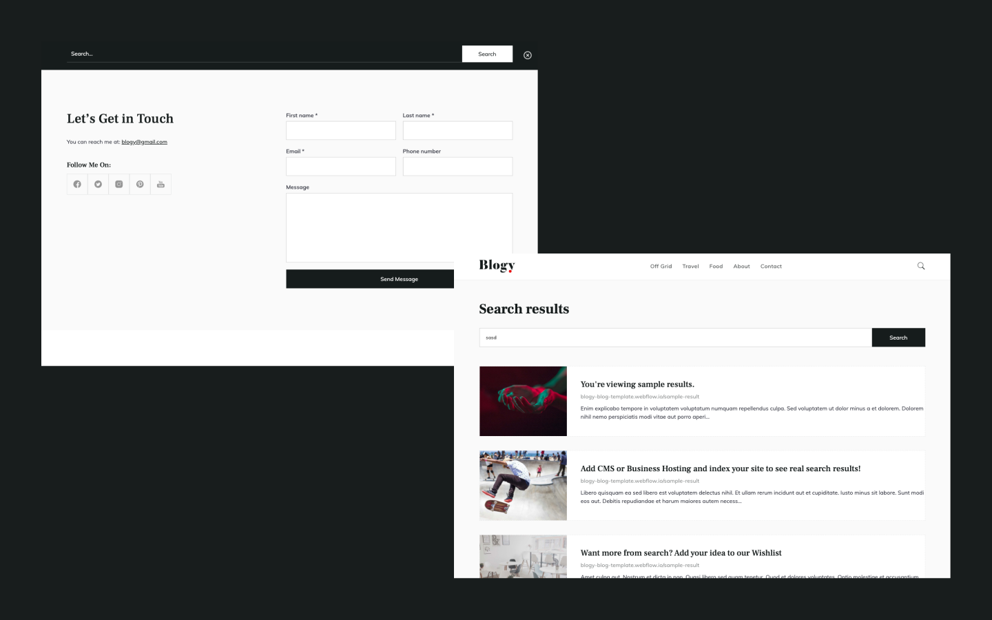 Blogy - Blog HTML5 Responsive Website Template