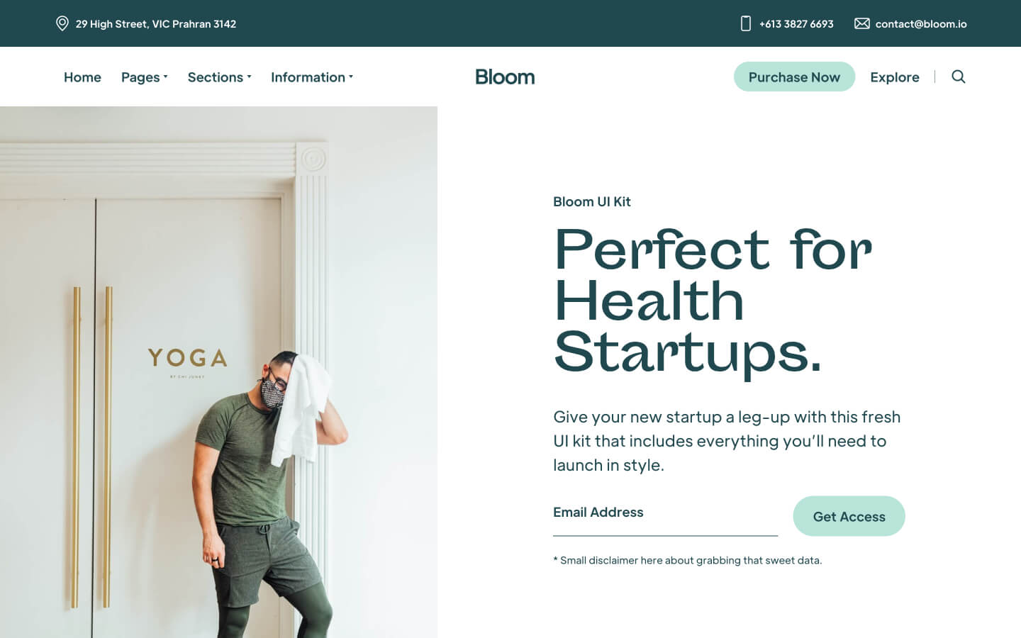 Bloom - Health HTML5 Responsive Website Template