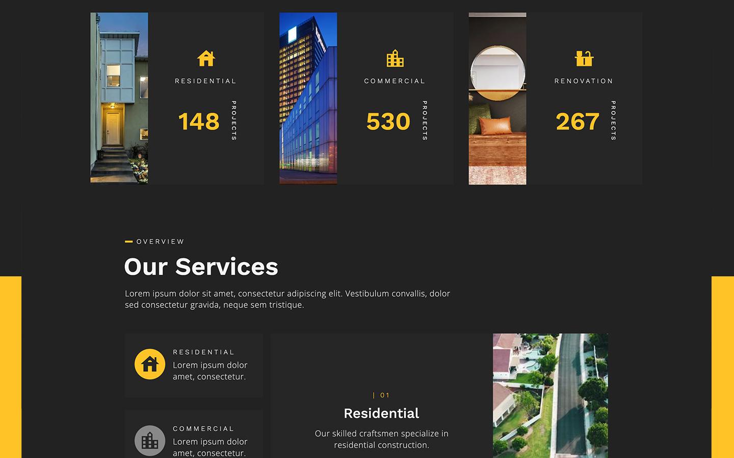 Builders - Construction HTML5 Responsive Website Template