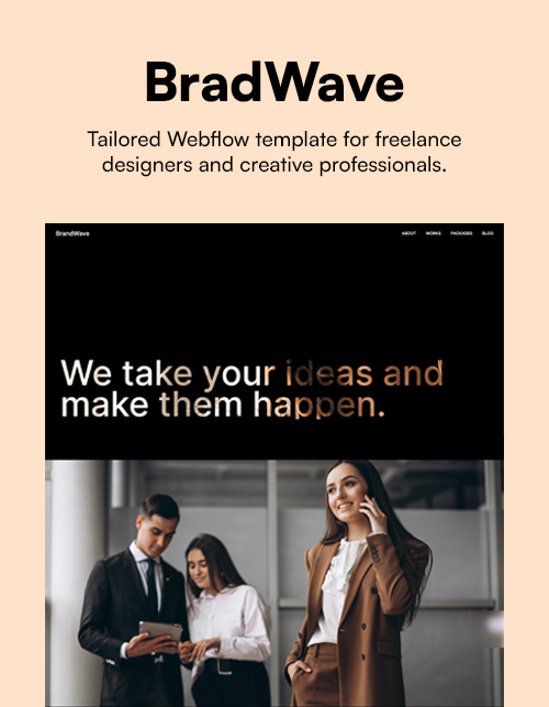 BrandWave - Business HTML5 Responsive Website Template