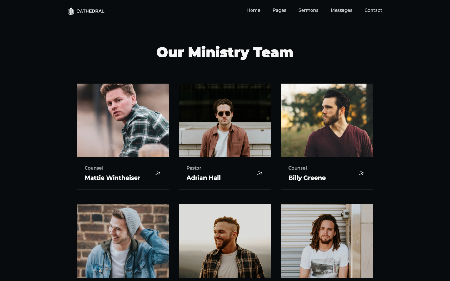 Cathedral - Church HTML5 Responsive Website Template