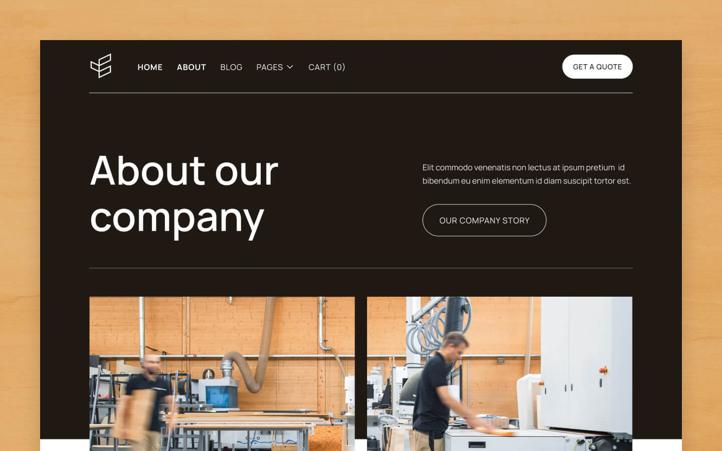 Carpenters X - Construction HTML5 Responsive Website Template