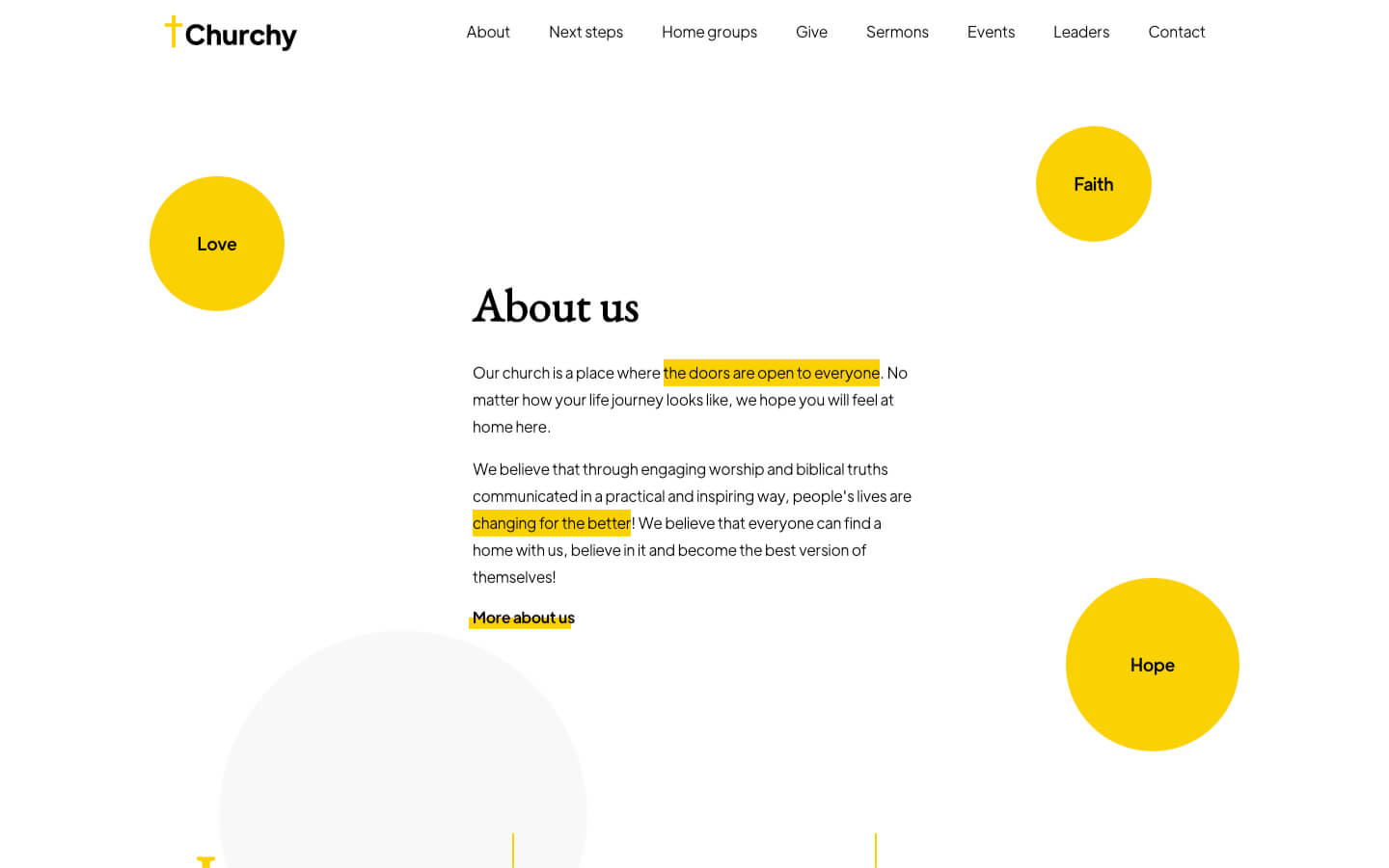 Churchy - Church HTML5 Responsive Website Template