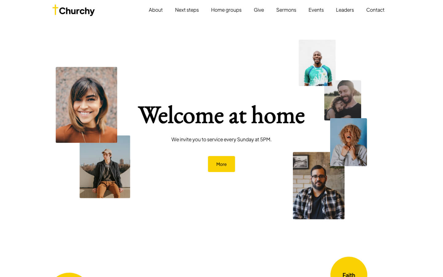 Churchy - Church HTML5 Responsive Website Template