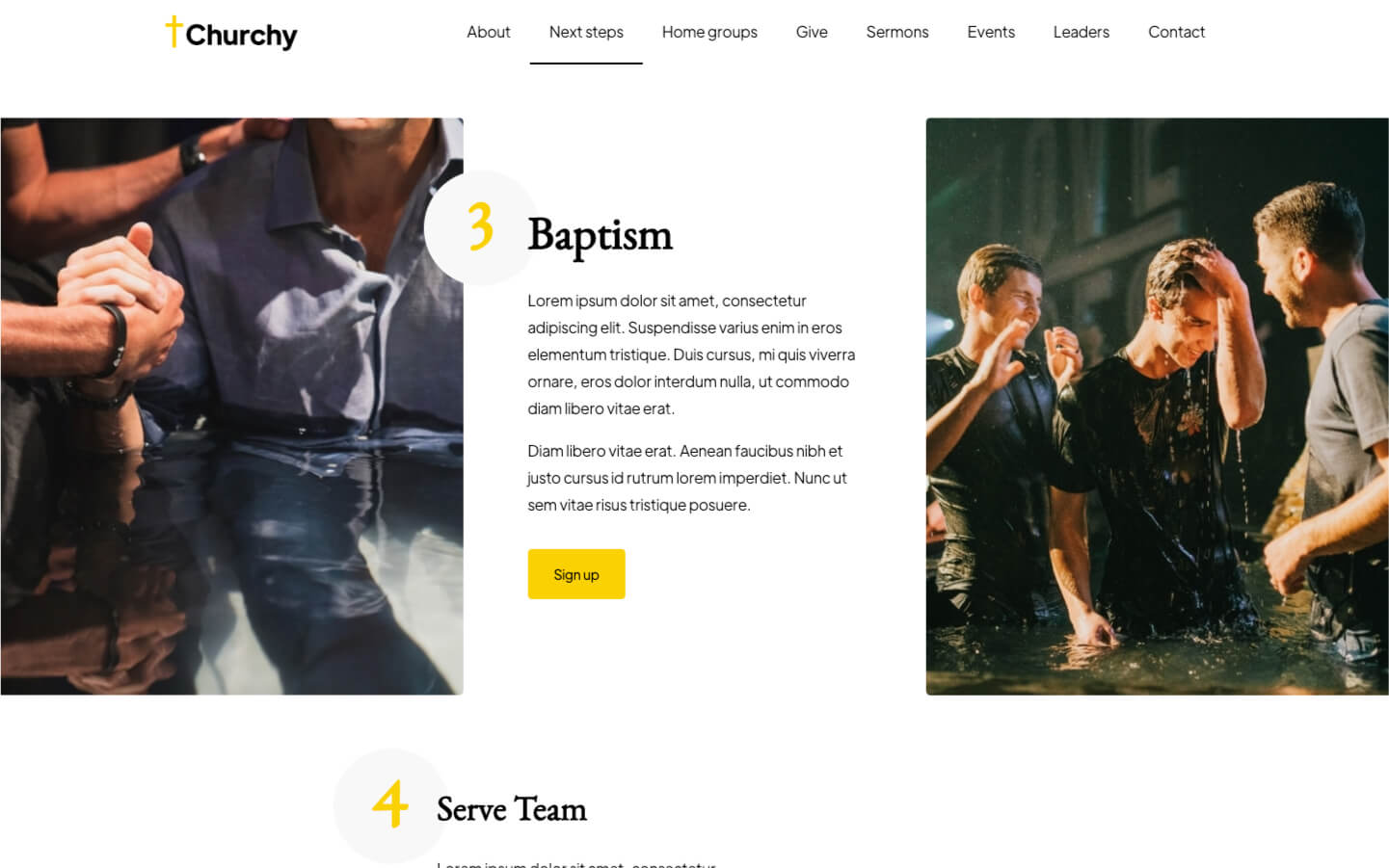 Churchy - Church HTML5 Responsive Website Template