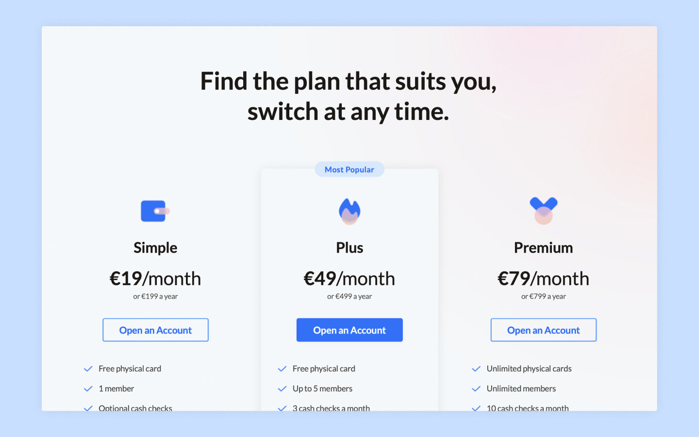 Carded - Bank HTML5 Responsive Website Template