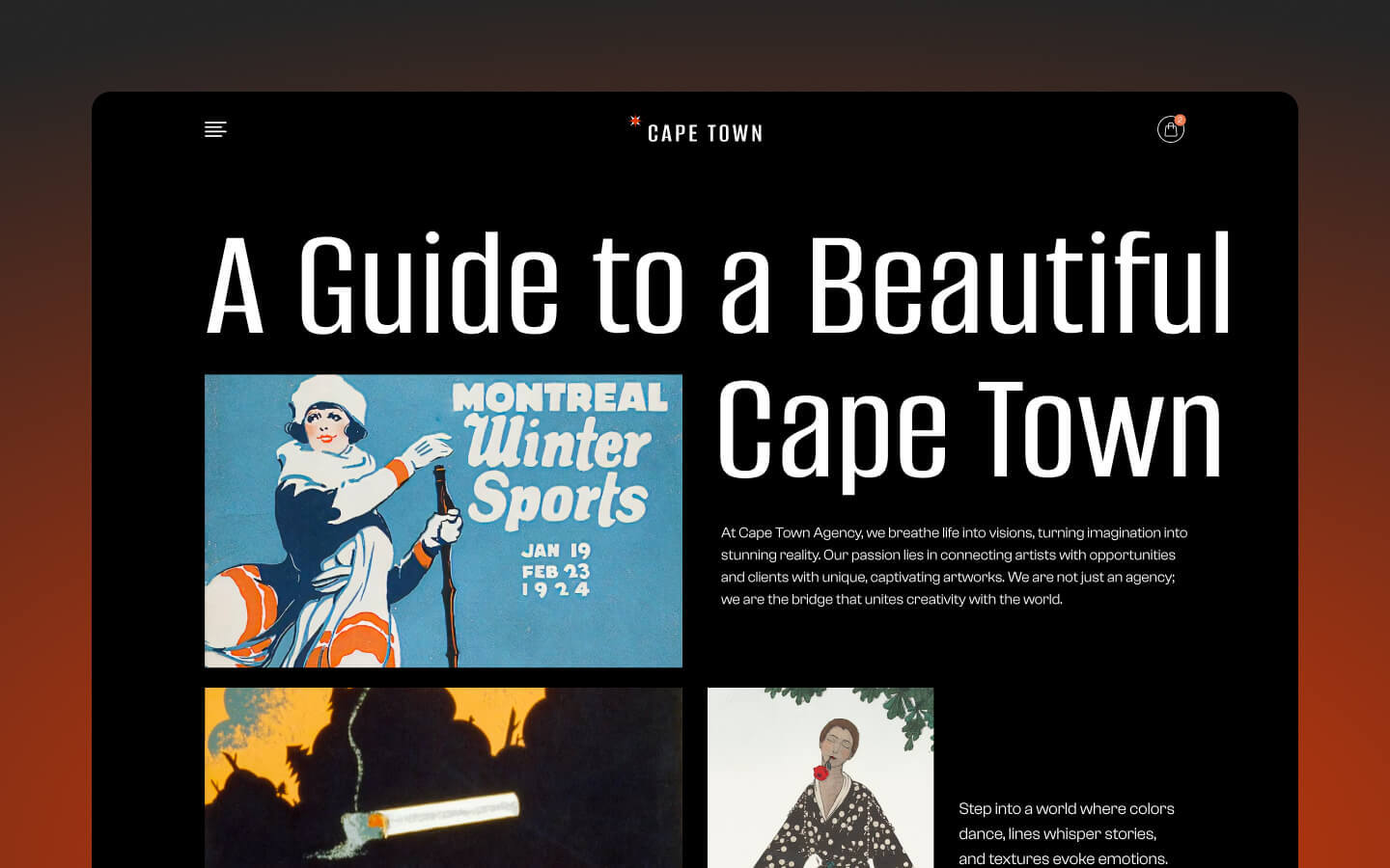 Cape Town - Agency HTML5 Responsive Website Template