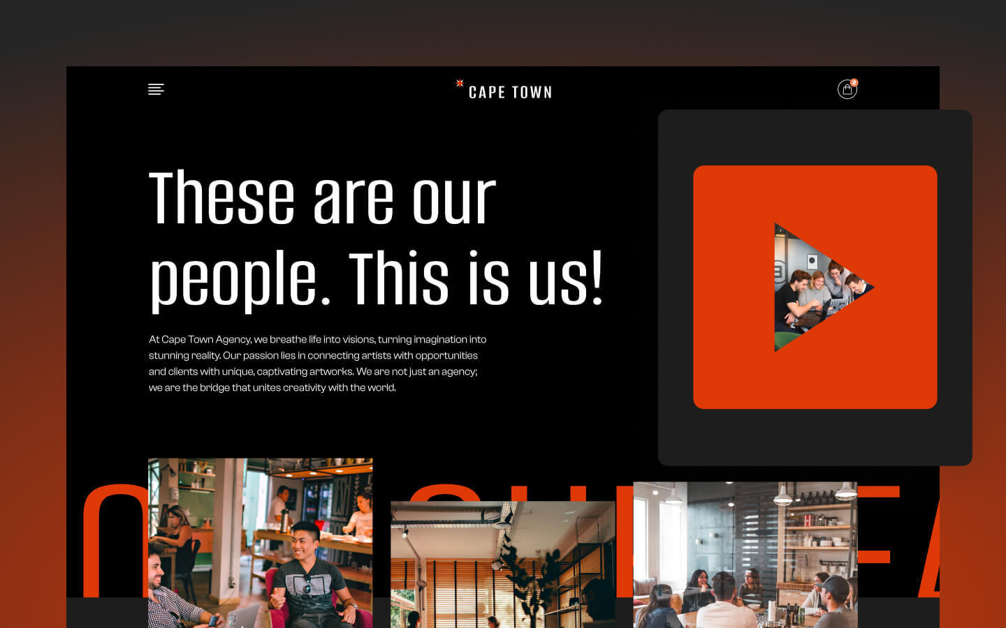 Cape Town - Agency HTML5 Responsive Website Template